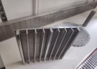 China Stainless Steel Wedge Wire Screen 0.02-12.7mm Slot Opening for Mining Filtration and Separation for sale
