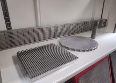 China Stainless Steel Wedge Wire Screen 0.02-12.7mm Slot Opening for Mining Filtration and Separation for sale