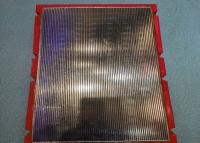 China Self-Cleaning Wedge Wire Screen with 0.02mm Slot Openings and 3.175mm Flatness for Mining Filtration for sale