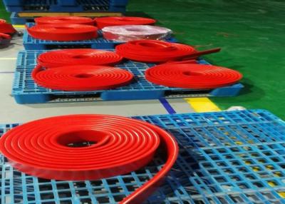 China Abrasion Resistant Polyurethane Conveyor Belt Skirting 10-19mm Thickness 75mm Width for Mining Equipment for sale