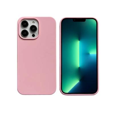 China Luxury Fashion Real Liquid Silicone New Design Protective Shockproof Mobile Cell Phone Case Cover For iPhone 14 Pro Max for sale