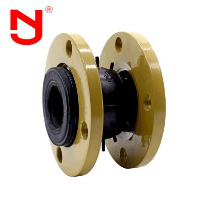 China Flanged Connection Type Single Sphere Rubber Expansion Joint DN32 for sale