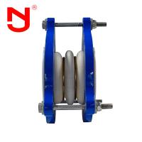 China Temperature Resistant Carbon Steel Flange Ptfe Compensator Bellow Joint / Ptfe Corrugated Hose Joint for sale