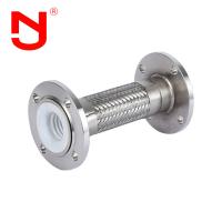 China PTFE Lining Stainless Steel Wire Braided Corrugated Metal Hose Gas Flex Lines for sale