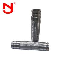 China Grooved Metal Braided hose Connector Stainless Steel Wire Braided Corrugated DN8~DN400 for sale