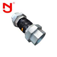 China Stainless Steel Screwed Union Bspt Threaded Expansion Joint Rubber Thermal Expansion Joint for sale