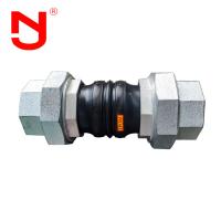China Stainless Steel Screwed Union Bspt Threaded Expansion Joint Rubber Thermal Expansion Joint for sale