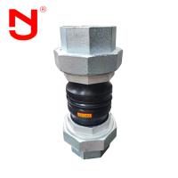 China Stainless Steel Screwed Union Bspt Threaded Expansion Joint Rubber Thermal Expansion Joint for sale