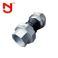 China Stainless Steel Screwed Union Bspt Threaded Expansion Joint Rubber Thermal Expansion Joint for sale