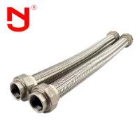 China Stainless Steel Flex Hose with 304/316L Material BSPT/NPT Connection and 18 Months Warranty for sale