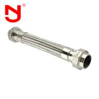 China Stainless Steel 304/316 Metal Braided Hose with Union Type Connection for Vibration Absorption for sale