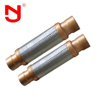 China Corrosion Resistant Stainless Steel Braided Flex Hose with High Pressure Grade and Vibration Absorption for Industrial Applications for sale