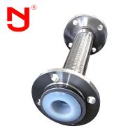 China PTFE Lining Stainless Steel Wire Braided Corrugated Metal Flex Tube DN8-DN400 for High-Performance Fluid Transfer for sale