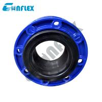 China Flexible Joint 2 inch Rubber Expansion Bellows Manufacturer Flanged Type for sale