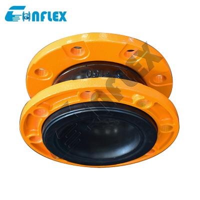 China High-Pressure Flanged Rubber Expansion Joint: Heavy Duty Flexible Bellows Pipe Connector for Industrial Fluid Systems for sale