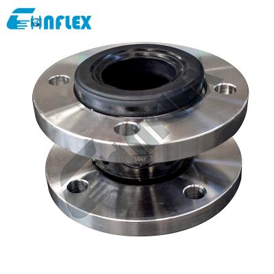 China Flexible Joint 2 inch Expansion Rubber Bellows Manufacturer Flanged Type for sale