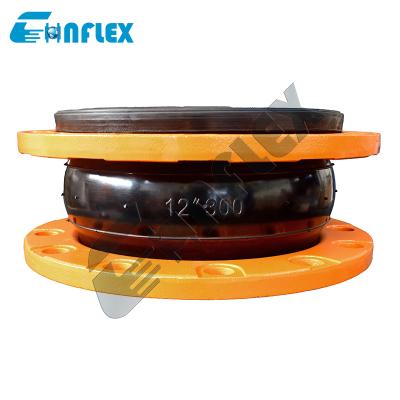 China Weatherproof Outdoor Pipeline Expansion Joint: UV-Resistant Neoprene Flanged Rubber Bellows for Exposed Systems for sale