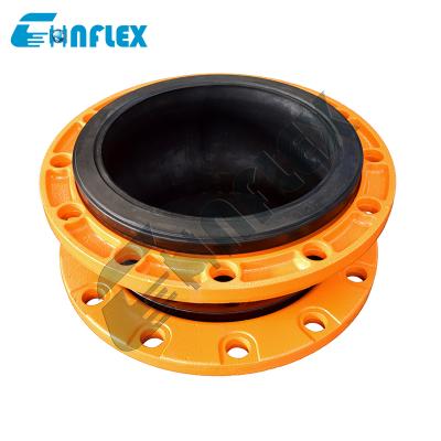 China Large Diameter Flanged Rubber Piping Compensator: Heavy Duty Bellows Joint for Municipal Drainage Mains for sale