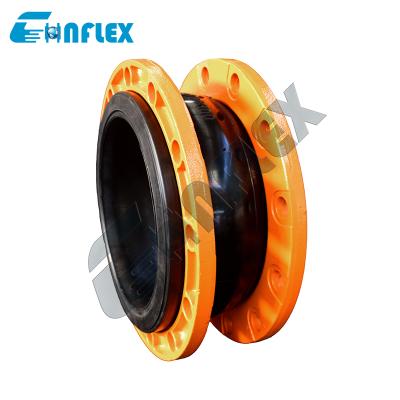 China Tied Rubber Expansion Joint with Control Rods: Secure Flanged Flexible Bellows to Prevent Pipe Pull-Out for sale