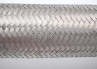 China 3 Inch Metal Braided Hose , Stainless Steel Flexible Connectors High Temperature Resistant for sale