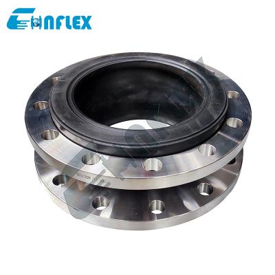 China PN16 Pressure Rating Rubber Expansion Joint: High-Pressure PTFE Lined Flanged Bellows for Chemical Pipelines for sale