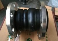 China Galvanized Double Sphere Rubber Expansion Joint With Reinforcing Layer for sale