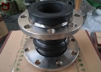 China Galvanized Double Sphere Rubber Expansion Joint With Reinforcing Layer for sale
