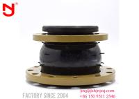 China Concentric Rubber Flexible Joint , Pipe Rubber Bellows Expansion Joint Simple Structure for sale