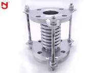 China SS Edge Metal Bellows Expansion Joints  High Temperature With Flat Welding Flanges for sale