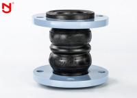China DIN DN32-DN300 Double Sphere Rubber Expansion Joint Carbon Steel Material for sale