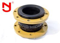 China Wide Arch Rubber Flexible Joints Single Double Sphere With Galvanized Flange for sale