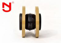 China Wide Arch Rubber Flexible Joints Single Double Sphere With Galvanized Flange for sale