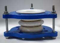 China PTFE Bellows Expansion Joints For Chemical Pipes With ANSI Drilled Flange for sale