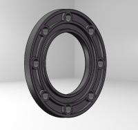China EN1092-2 DN32 Pipeline Galvanized Ductile Iron Flange for sale
