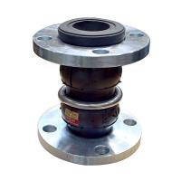 China EPDM NBR Double Sphere Rubber Expansion Joint Sea Water for sale