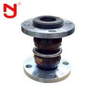 China EPDM Rubber Vulcanized Double Sphere Rubber Expansion Joint for sale