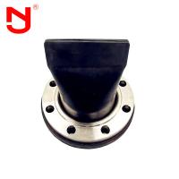 China Corrosion Resistance Flange Type Sewage Duckbill Check Valve Clamp Connected for sale