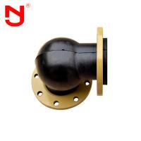 China Flange Type 90 Degree Rubber Expansion Joint For Plumbing System for sale