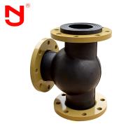 China Tee Bellow Plumbing Rubber Expansion Joint Radiation Resistance for sale