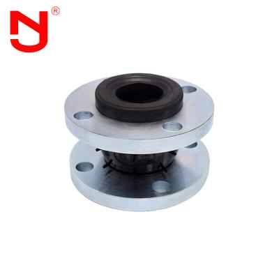 China Flanged Connector Pipe Single Sphere Rubber Expansion Joint 10 Inch for sale