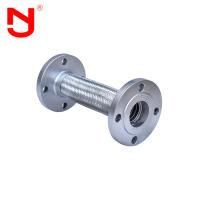 China Stainless Steel Wire Braided Corrugated Metal Hose Flexible Expansion Joint for sale