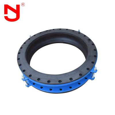 China Large Size Flexible Rubber Expansion Joint With Tie Rod Control for sale