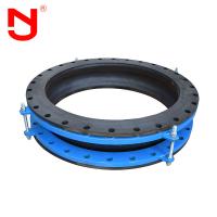 China Large Size Flexible Rubber Expansion Joint With Tie Rod Control for sale