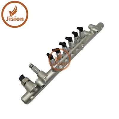 China JISION PC400-7 PC450-7 Excavator 6D125 6D140 Engine Fuel Common Rail Assy 6217-71-1211 for sale