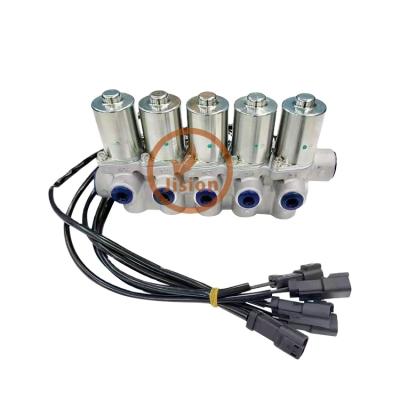 China 209-60-77240 Solenoid Valve for PC1250LC-7 PC1250SE-7 PC1250SP-7 Excavator 24V for sale