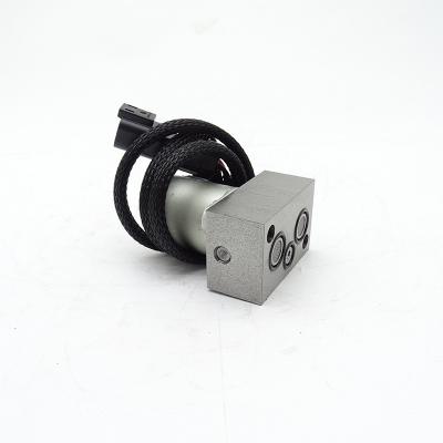 China Hydraulic Pump Solenoid Valve PC200-7 702-21-57400 Excavator Main Pump Valve 24V for sale
