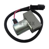 China Hydraulic Pump Solenoid Valve PC200-7 702-21-57400 Excavator Main Pump Valve 24V for sale