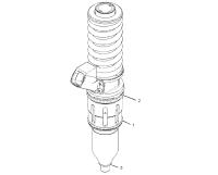 China JISION 371-8045 20R-3454 Fuel Injector for 390F 988K Excavator Engine Parts 6 Month Warranty for sale