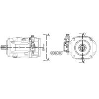 China 392-0758 20R-9614 Hydraulic Piston Pump for 990K 990 Excavator Parts for sale