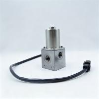 China Excavator Solenoid Valve Assembly 121-6303 Replacement with Base 24V for sale